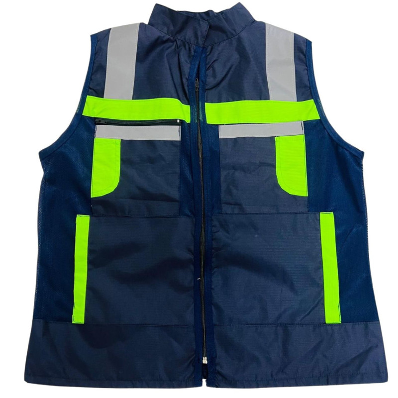 Chaleco Modelo Rescatista color Azul Marino