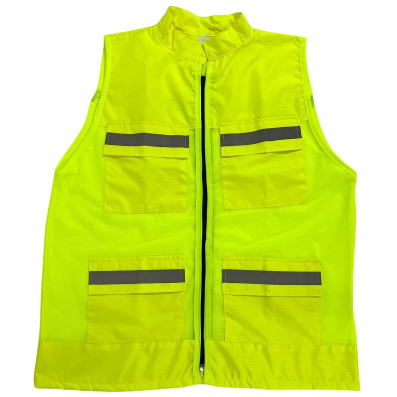 Chaleco Modelo Clásico Color Amarillo