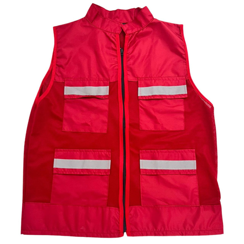 Chaleco Modelo Clásico color Rojo